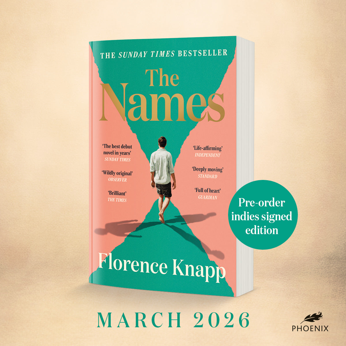 The Names by Florence Knapp - Signed Independent Bookshop Paperback Ed ...